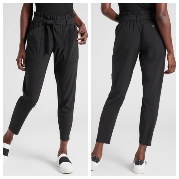 Athleta Paper Bag Pants